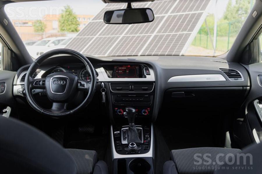 Pelēks Audi A4 2009 Rīga, ar dzinēja tilpumu 3.00 L un nobraukumu 0 tūkst. km par 6190 €, foto 10 vietnē AUTOMOTO.COM.LV