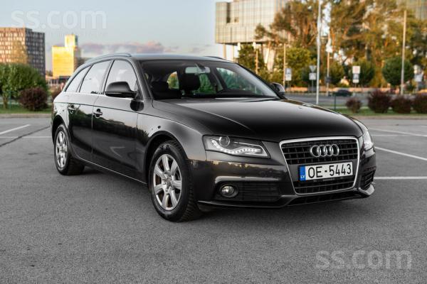 Grey Audi A4 2009 in Riga, with an engine capacity of 1.80 L and mileage of 230 thousand km for 4990 €, photo 3 on AUTOMOTO.COM.LV