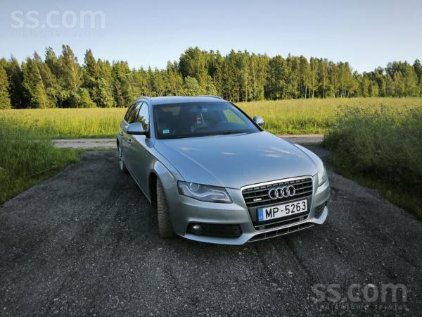 Grey Audi A4 2009 in Limbazi, with an engine capacity of 2.00 L and mileage of 330 thousand km for 4650 €, photo 2 on AUTOMOTO.COM.LV