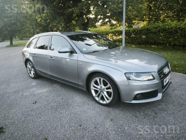 Grey Audi A4 2009 in Limbazi, with an engine capacity of 2.00 L and mileage of 330 thousand km for 4650 €, photo 4 on AUTOMOTO.COM.LV