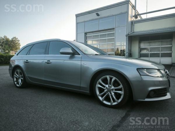 Grey Audi A4 2009 in Limbazi, with an engine capacity of 2.00 L and mileage of 330 thousand km for 4650 €, photo 5 on AUTOMOTO.COM.LV