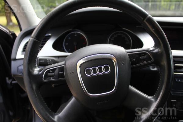 Grey Audi A4 2009 in Riga, with an engine capacity of 2.70 L and mileage of 312 thousand km for 4500 €, photo 9 on AUTOMOTO.COM.LV