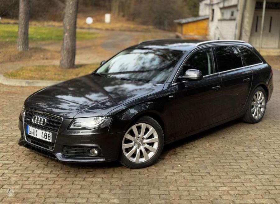Pelēks Audi A4 2009 Viļņa, ar dzinēja tilpumu 2.00 L un nobraukumu 297 tūkst. km par 3000 €, foto 1 vietnē AUTOMOTO.COM.LV