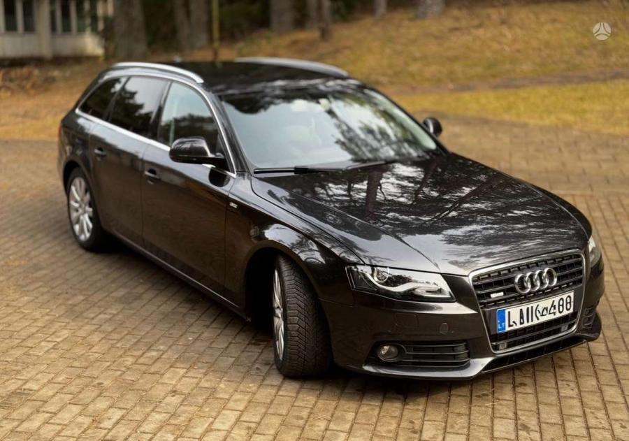 Pelēks Audi A4 2009 Viļņa, ar dzinēja tilpumu 2.00 L un nobraukumu 297 tūkst. km par 3000 €, foto 2 vietnē AUTOMOTO.COM.LV