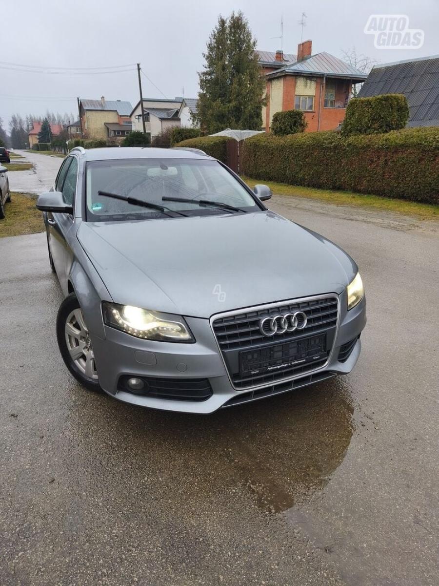 Grey Audi A4 2009 in Vilnius, with an engine capacity of 2.00 L and mileage of 292 thousand km for 5200 €, photo 2 on AUTOMOTO.COM.LV