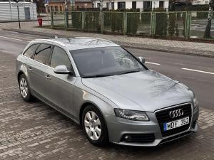 Grey Audi A4 2009 in Ukmerge, with an engine capacity of 1.97 L and mileage of 333 thousand km for 4600 €, photo 2 on AUTOMOTO.COM.LV