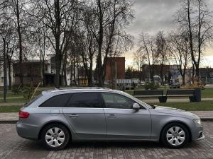 Grey Audi A4 2009 in Ukmerge, with an engine capacity of 1.97 L and mileage of 333 thousand km for 4600 €, photo 6 on AUTOMOTO.COM.LV