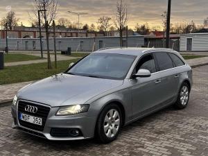 Grey Audi A4 2009 in Ukmerge, with an engine capacity of 1.97 L and mileage of 333 thousand km for 4600 €, photo 13 on AUTOMOTO.COM.LV