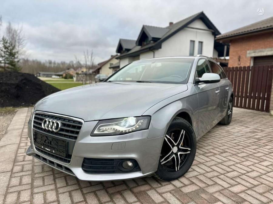 Grey Audi A4 2009 in Siauliai, with an engine capacity of 1.99 L and mileage of 260 thousand km for 5350 €, photo 1 on AUTOMOTO.COM.LV