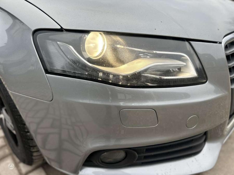 Grey Audi A4 2009 in Siauliai, with an engine capacity of 1.99 L and mileage of 260 thousand km for 5350 €, photo 13 on AUTOMOTO.COM.LV