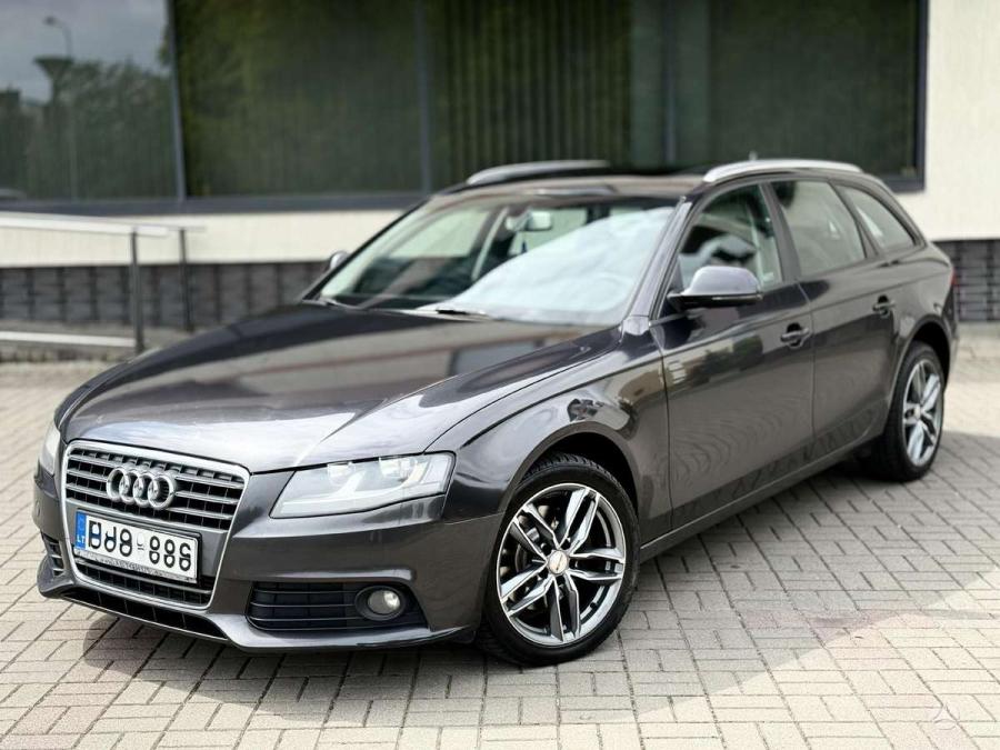 Grey Audi A4 2009 in Vilnius, with an engine capacity of 2.00 L and mileage of 290 thousand km for 3500 €, photo 1 on AUTOMOTO.COM.LV
