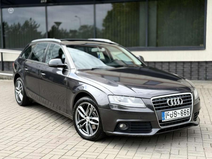 Grey Audi A4 2009 in Vilnius, with an engine capacity of 2.00 L and mileage of 290 thousand km for 3500 €, photo 2 on AUTOMOTO.COM.LV