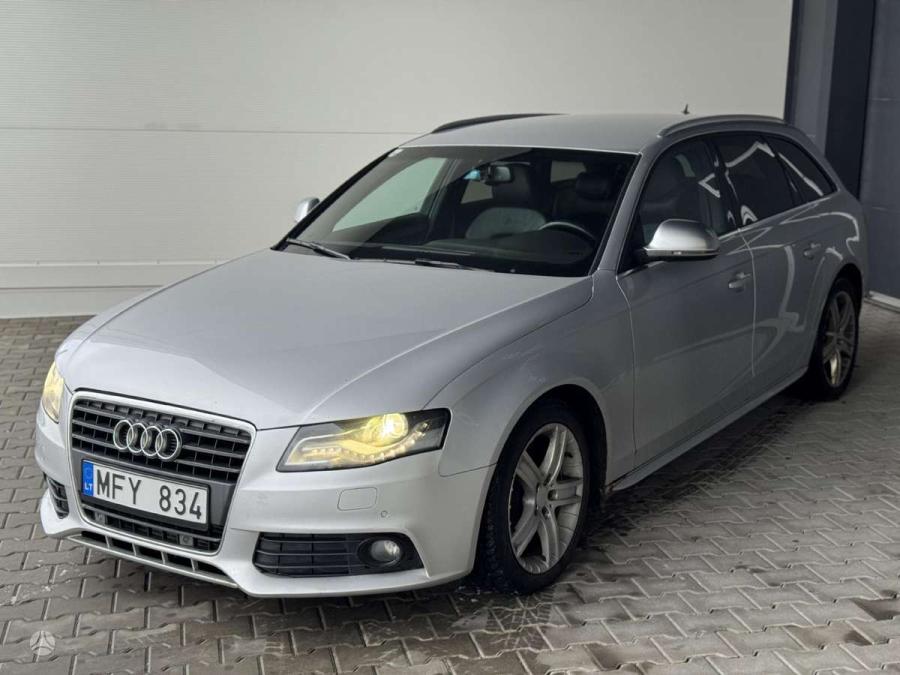 Grey Audi A4 2009 in Vilnius, with an engine capacity of 2.70 L and mileage of 351 thousand km for 4200 €, photo 3 on AUTOMOTO.COM.LV
