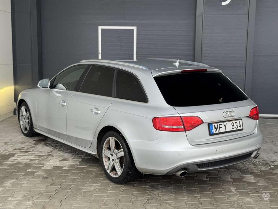 Grey Audi A4 2009 in Vilnius, with an engine capacity of 2.70 L and mileage of 351 thousand km for 4200 €, photo 4 on AUTOMOTO.COM.LV