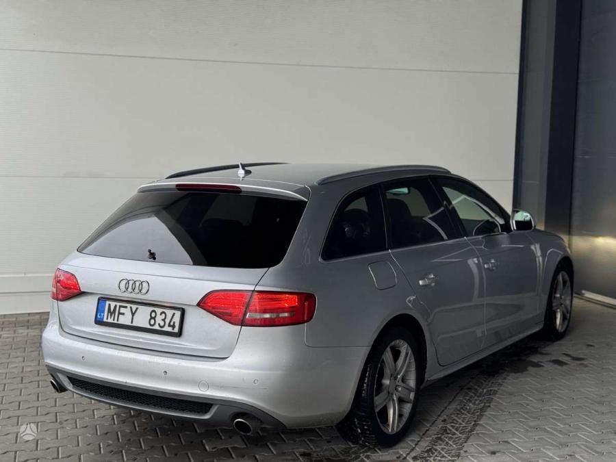 Grey Audi A4 2009 in Vilnius, with an engine capacity of 2.70 L and mileage of 351 thousand km for 4200 €, photo 6 on AUTOMOTO.COM.LV
