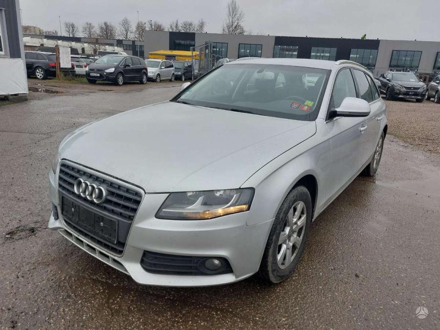 Grey Audi A4 2009 in Kaunas, with an engine capacity of 1.97 L and mileage of 280 thousand km for 3890 €, photo 1 on AUTOMOTO.COM.LV
