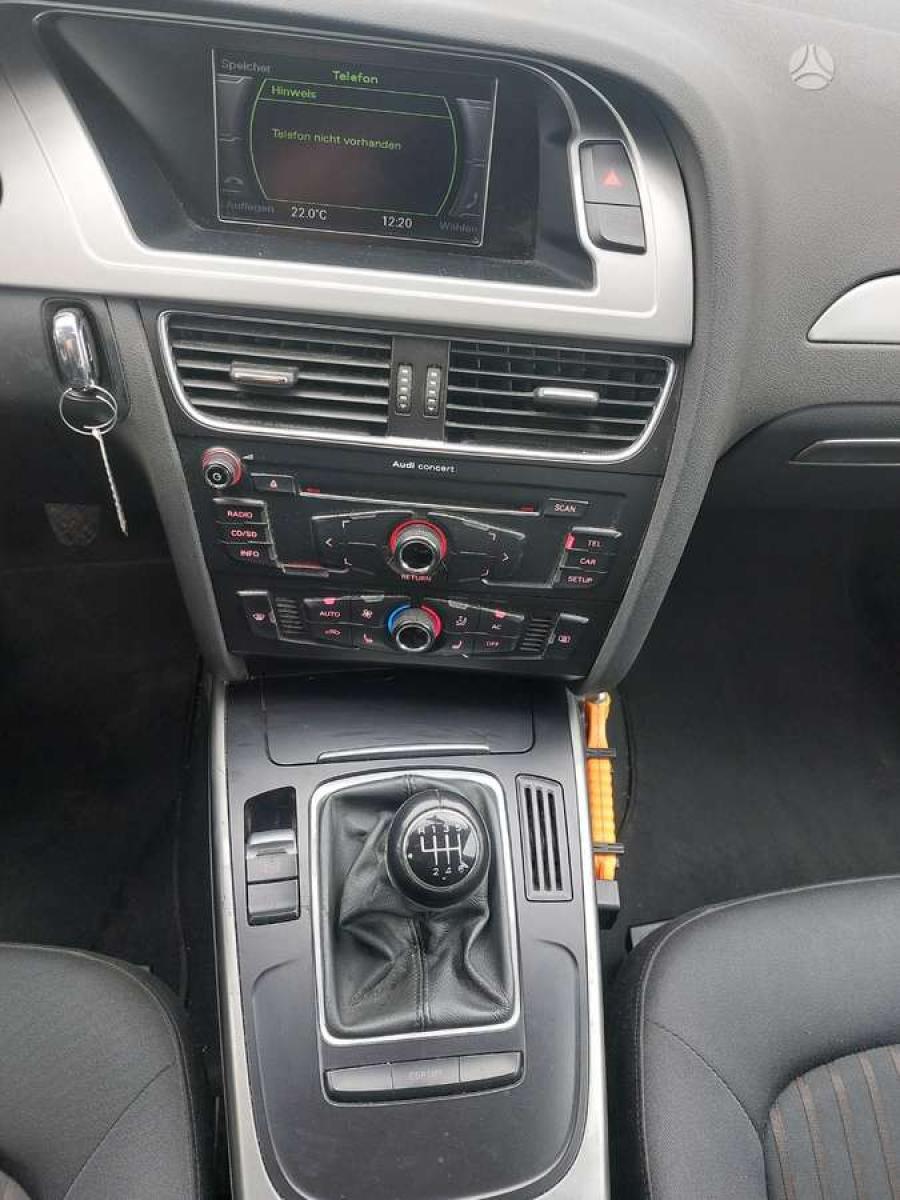 Grey Audi A4 2009 in Kaunas, with an engine capacity of 1.97 L and mileage of 280 thousand km for 3890 €, photo 9 on AUTOMOTO.COM.LV
