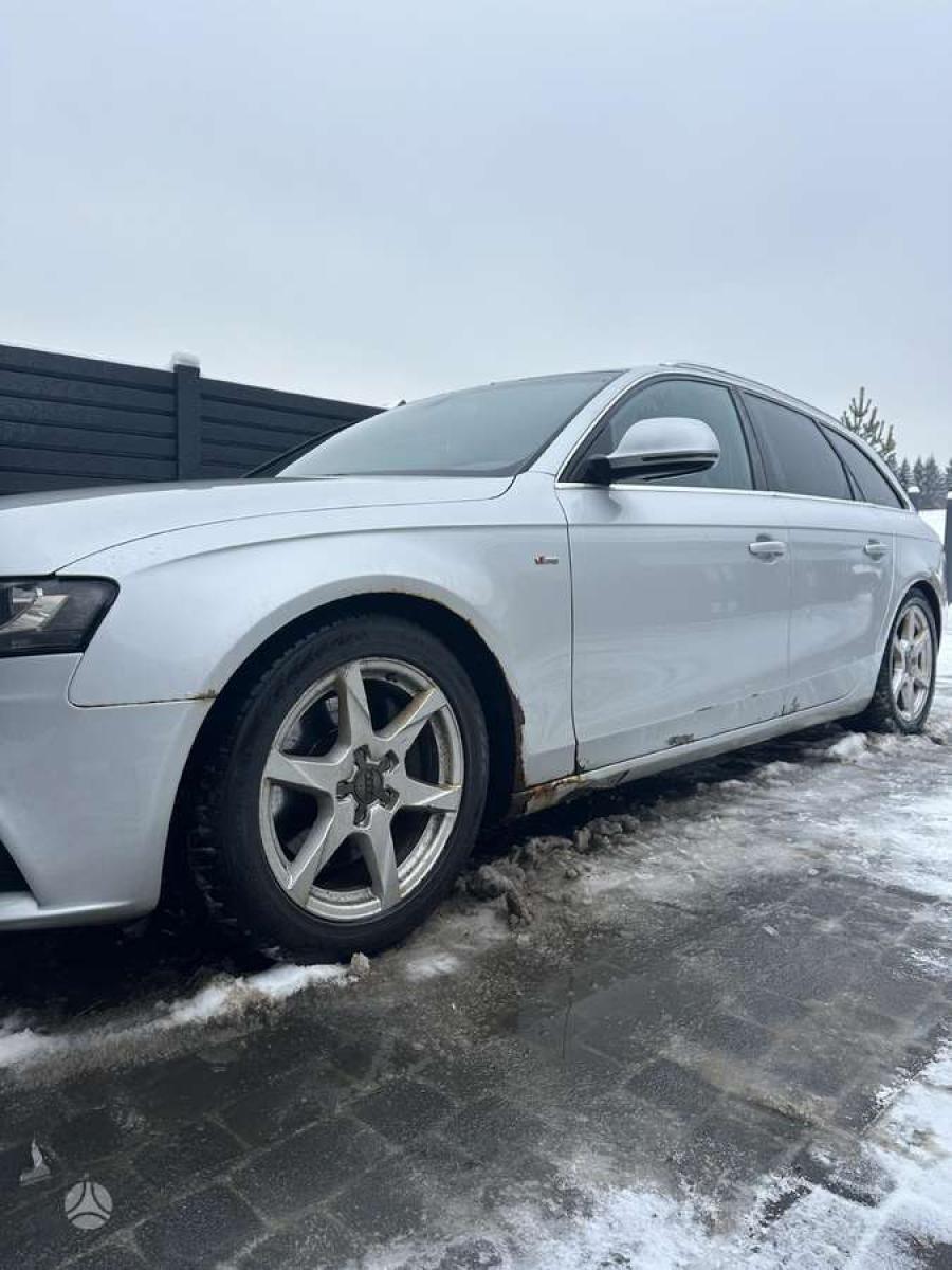Grey Audi A4 2009 in Vilnius, with an engine capacity of 2.97 L and mileage of 310 thousand km for 1999 €, photo 2 on AUTOMOTO.COM.LV