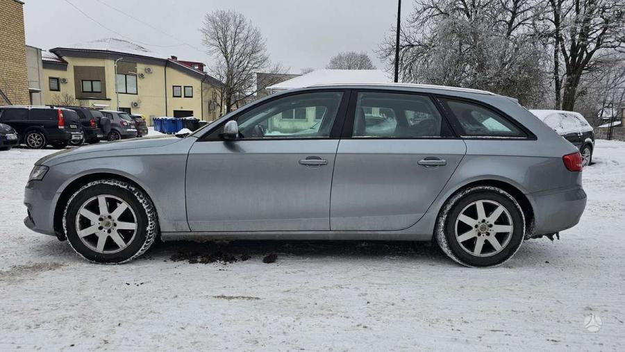 Grey Audi A4 2009 in Alytus, with an engine capacity of 1.97 L and mileage of 265 thousand km for 5750 €, photo 9 on AUTOMOTO.COM.LV