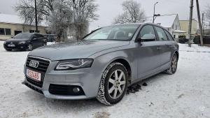 Grey Audi A4 2009 in Alytus, with an engine capacity of 1.97 L and mileage of 265 thousand km for 5750 €, photo 10 on AUTOMOTO.COM.LV
