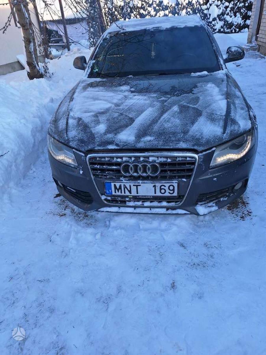 Grey Audi A4 2009 in Vilnius, with an engine capacity of 2.70 L and mileage of 312 thousand km for 3100 €, photo 5 on AUTOMOTO.COM.LV