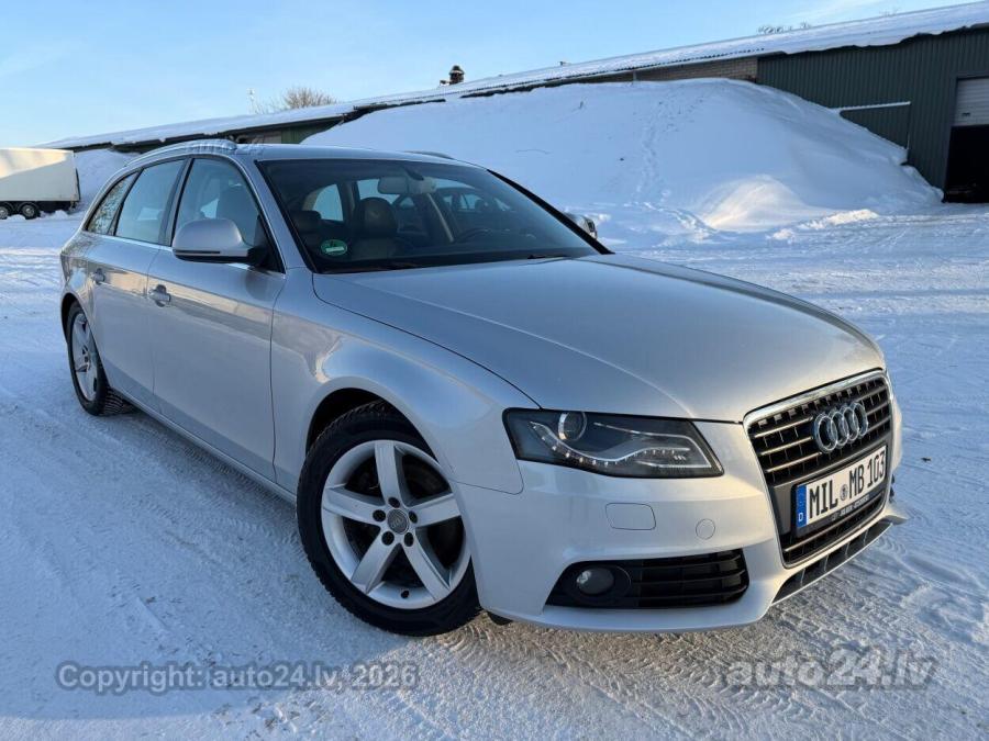 Grey Audi A4 2009 in Viljandi, with an engine capacity of 2.00 L and mileage of 329 thousand km for 6490 €, photo 3 on AUTOMOTO.COM.LV