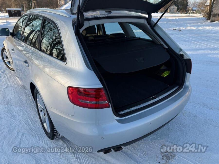 Grey Audi A4 2009 in Viljandi, with an engine capacity of 2.00 L and mileage of 329 thousand km for 6490 €, photo 27 on AUTOMOTO.COM.LV