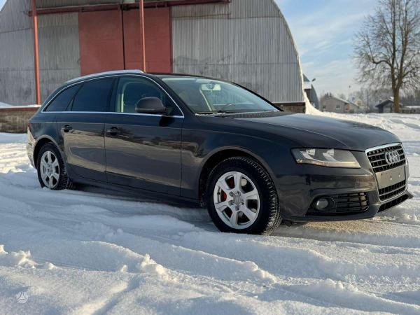 Pelēks Audi A4 2009 Utena, ar dzinēja tilpumu 2.00 L un nobraukumu 278 tūkst. km par 4950 €, foto 2 vietnē AUTOMOTO.COM.LV