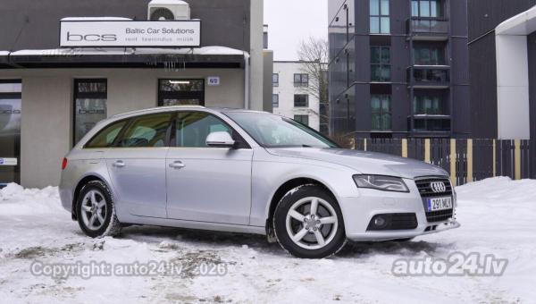Grey Audi A4 2009 in Tallinn, with an engine capacity of 2.00 L and mileage of 168 thousand km for 7400 €, photo 1 on AUTOMOTO.COM.LV
