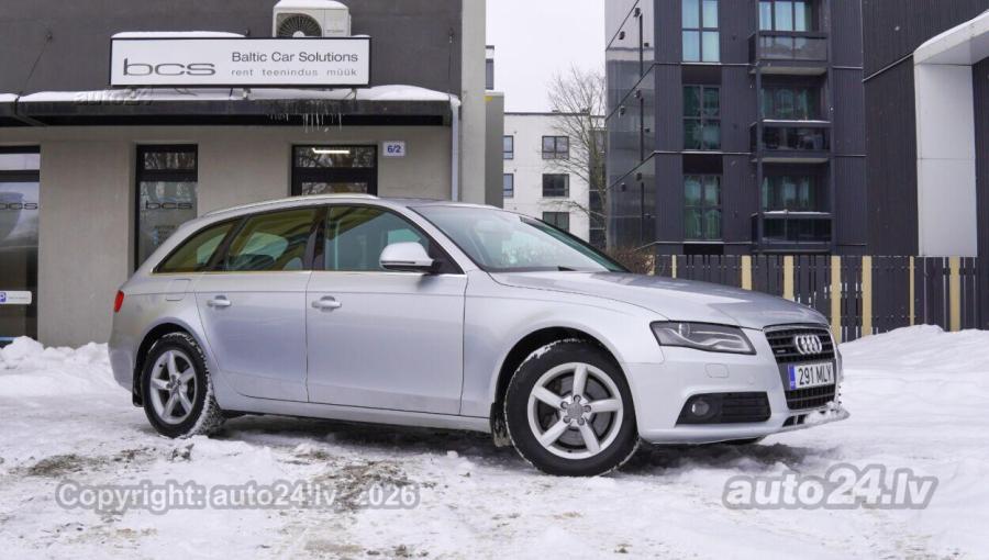 Pelēks Audi A4 2009 Tallina, ar dzinēja tilpumu 2.00 L un nobraukumu 168 tūkst. km par 7400 €, foto 1 vietnē AUTOMOTO.COM.LV