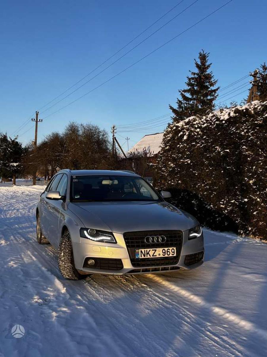 Pelēks Audi A4 2009 Kėdainiai, ar dzinēja tilpumu 1.97 L un nobraukumu 327 tūkst. km par 5500 €, foto 1 vietnē AUTOMOTO.COM.LV