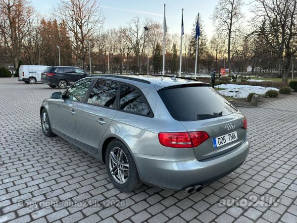 Grey Audi A4 2009 in Tallinn, with an engine capacity of 2.00 L and mileage of 0 thousand km for 3500 €, photo 4 on AUTOMOTO.COM.LV
