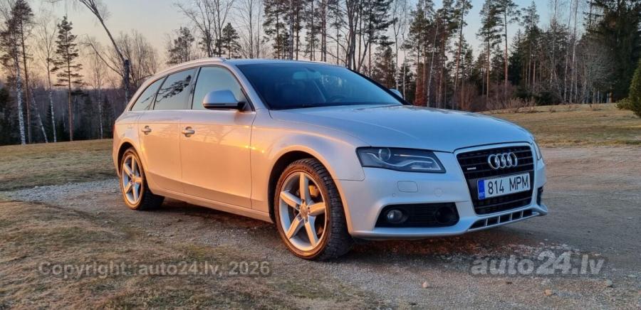 Pelēks Audi A4 2009 Tallina, ar dzinēja tilpumu 3.00 L un nobraukumu 379 tūkst. km par 5900 €, foto 2 vietnē AUTOMOTO.COM.LV