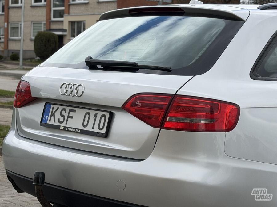 Pelēks Audi A4 2009 Kaišiadorys, ar dzinēja tilpumu 2.00 L un nobraukumu 290 tūkst. km par 4000 €, foto 15 vietnē AUTOMOTO.COM.LV