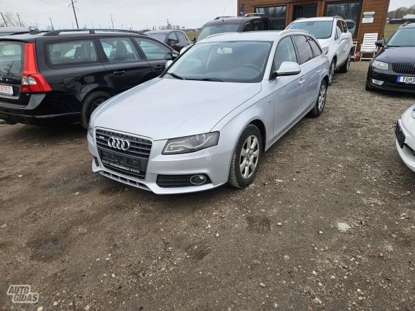 Grey Audi A4 2009 in Kluonaliai, with an engine capacity of 2.00 L and mileage of 246 thousand km for 3599 €, photo 2 on AUTOMOTO.COM.LV