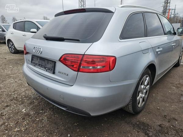 Grey Audi A4 2009 in Kluonaliai, with an engine capacity of 2.00 L and mileage of 246 thousand km for 3599 €, photo 4 on AUTOMOTO.COM.LV