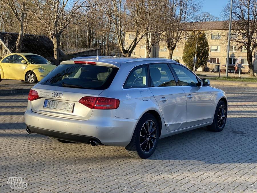 Grey Audi A4 2009 in Rietavas, with an engine capacity of 2.70 L and mileage of 251 thousand km for 3250 €, photo 5 on AUTOMOTO.COM.LV