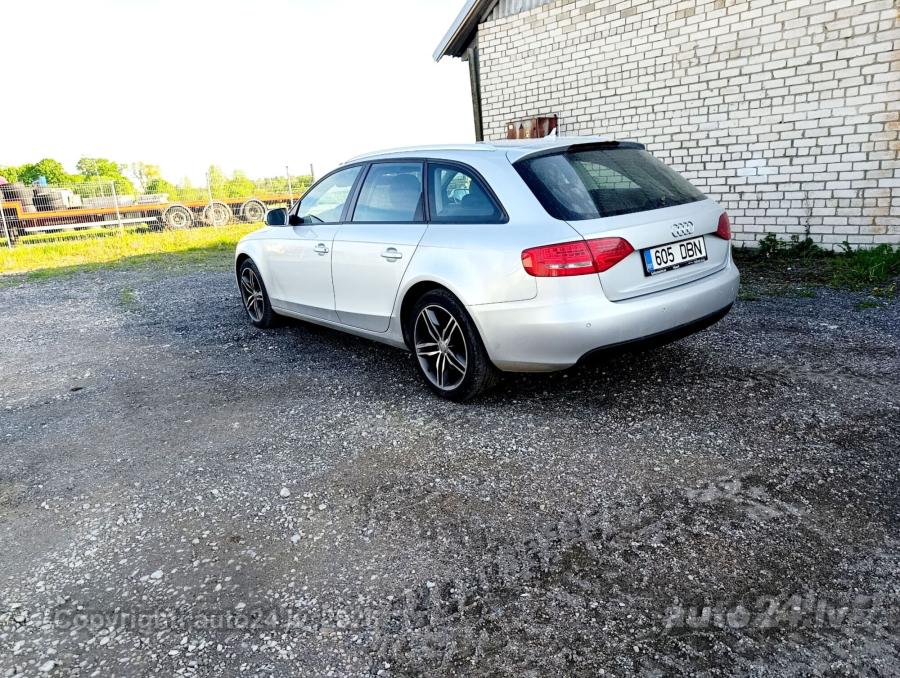 Grey Audi A4 2009 in Tallinn, with an engine capacity of 2.00 L and mileage of 308 thousand km for 2399 €, photo 5 on AUTOMOTO.COM.LV