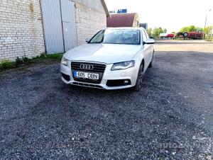 Grey Audi A4 2009 in Tallinn, with an engine capacity of 2.00 L and mileage of 308 thousand km for 2399 €, photo 8 on AUTOMOTO.COM.LV