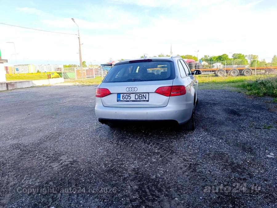 Grey Audi A4 2009 in Tallinn, with an engine capacity of 2.00 L and mileage of 308 thousand km for 2399 €, photo 9 on AUTOMOTO.COM.LV