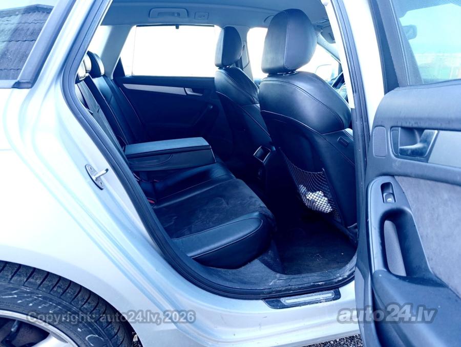 Grey Audi A4 2009 in Tallinn, with an engine capacity of 2.00 L and mileage of 308 thousand km for 2399 €, photo 13 on AUTOMOTO.COM.LV
