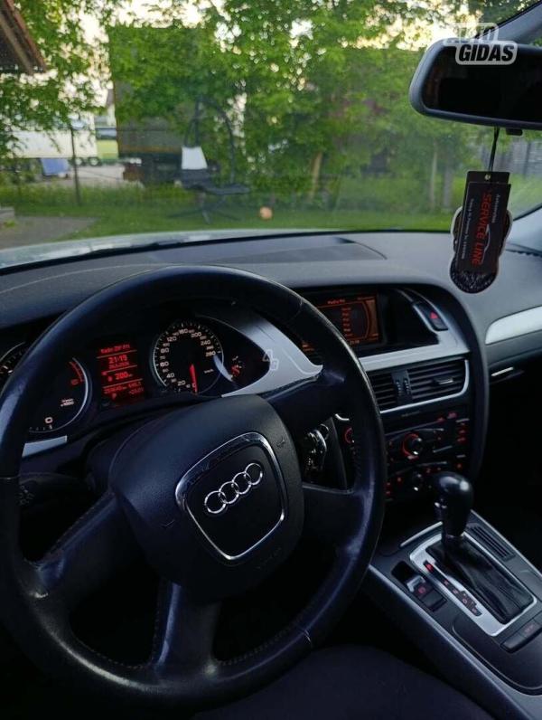 Grey Audi A4 2009 in Panevezys, with an engine capacity of 2.00 L and mileage of 259 thousand km for 5000 €, photo 4 on AUTOMOTO.COM.LV