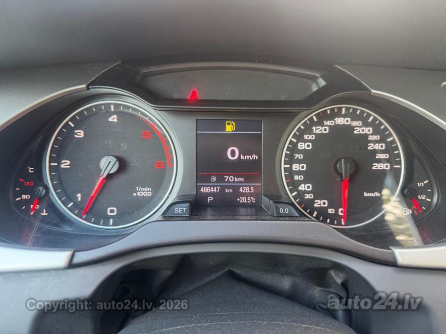 Pelēks Audi A4 2009 Tallina, ar dzinēja tilpumu 3.00 L un nobraukumu 466 tūkst. km par 3999 €, foto 14 vietnē AUTOMOTO.COM.LV