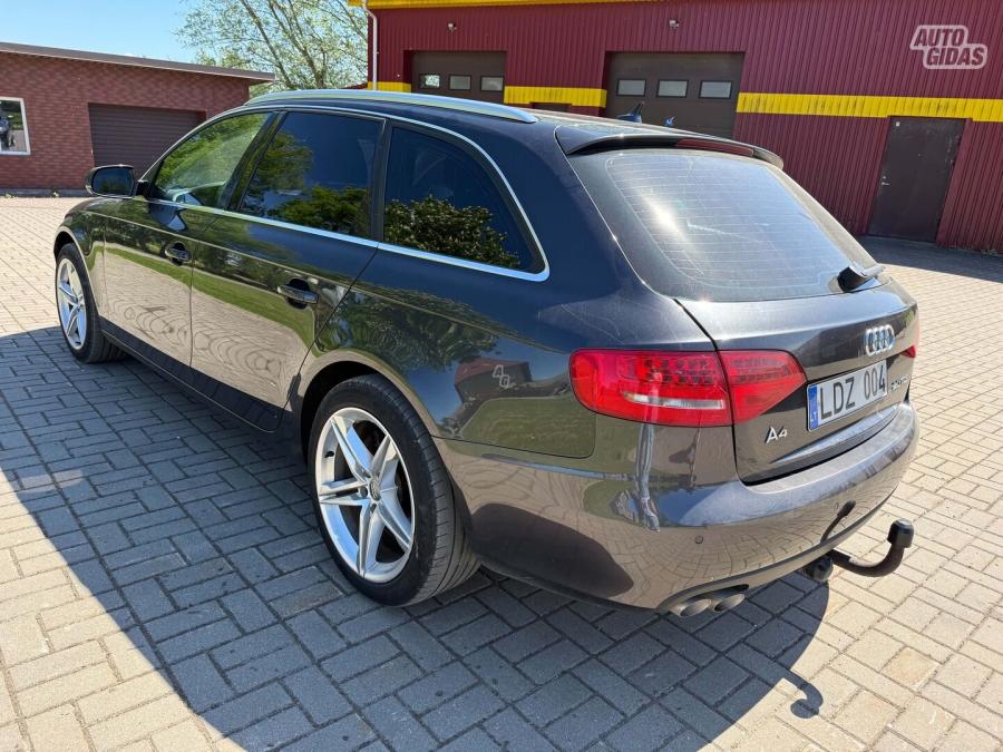 Pelēks Audi A4 2009 Skuodas, ar dzinēja tilpumu 2.00 L un nobraukumu 264 tūkst. km par 5900 €, foto 5 vietnē AUTOMOTO.COM.LV
