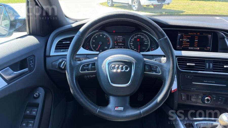 Pelēks Audi A4 2009 Liepāja, ar dzinēja tilpumu 1.80 L un nobraukumu 271 tūkst. km par 4450 €, foto 14 vietnē AUTOMOTO.COM.LV