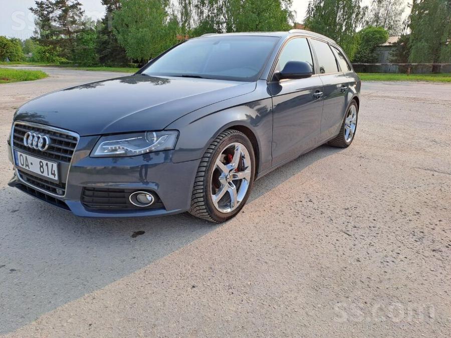 Grey Audi A4 2009 in Aizkraukle, with an engine capacity of 1.80 L and mileage of 367 thousand km for 4000 €, photo 1 on AUTOMOTO.COM.LV