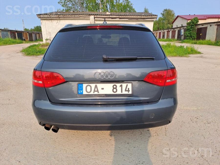 Grey Audi A4 2009 in Aizkraukle, with an engine capacity of 1.80 L and mileage of 367 thousand km for 4000 €, photo 7 on AUTOMOTO.COM.LV