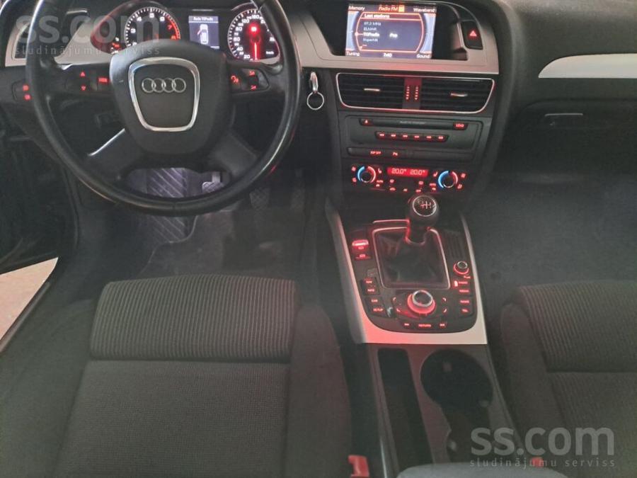Grey Audi A4 2009 in Aizkraukle, with an engine capacity of 1.80 L and mileage of 367 thousand km for 4000 €, photo 11 on AUTOMOTO.COM.LV