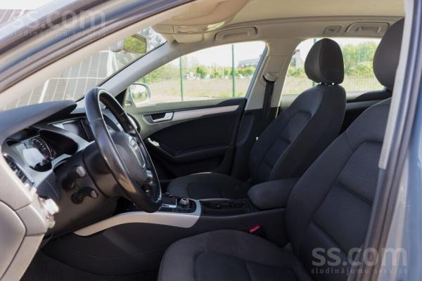 Pelēks Audi A4 2009 Rīga, ar dzinēja tilpumu 2.00 L un nobraukumu 340 tūkst. km par 6290 €, foto 8 vietnē AUTOMOTO.COM.LV