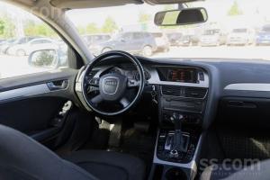 Grey Audi A4 2009 in Riga, with an engine capacity of 2.00 L and mileage of 340 thousand km for 6290 €, photo 12 on AUTOMOTO.COM.LV